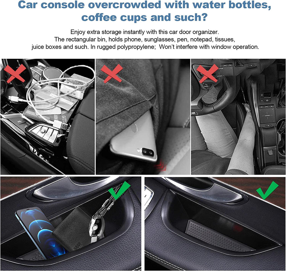 Mercedes C-Class W205 GLC X253 Car Door Storage Box 2015