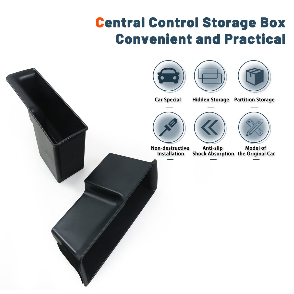For Ford Maverick 4 Packs Door Side Storage Box 2022+