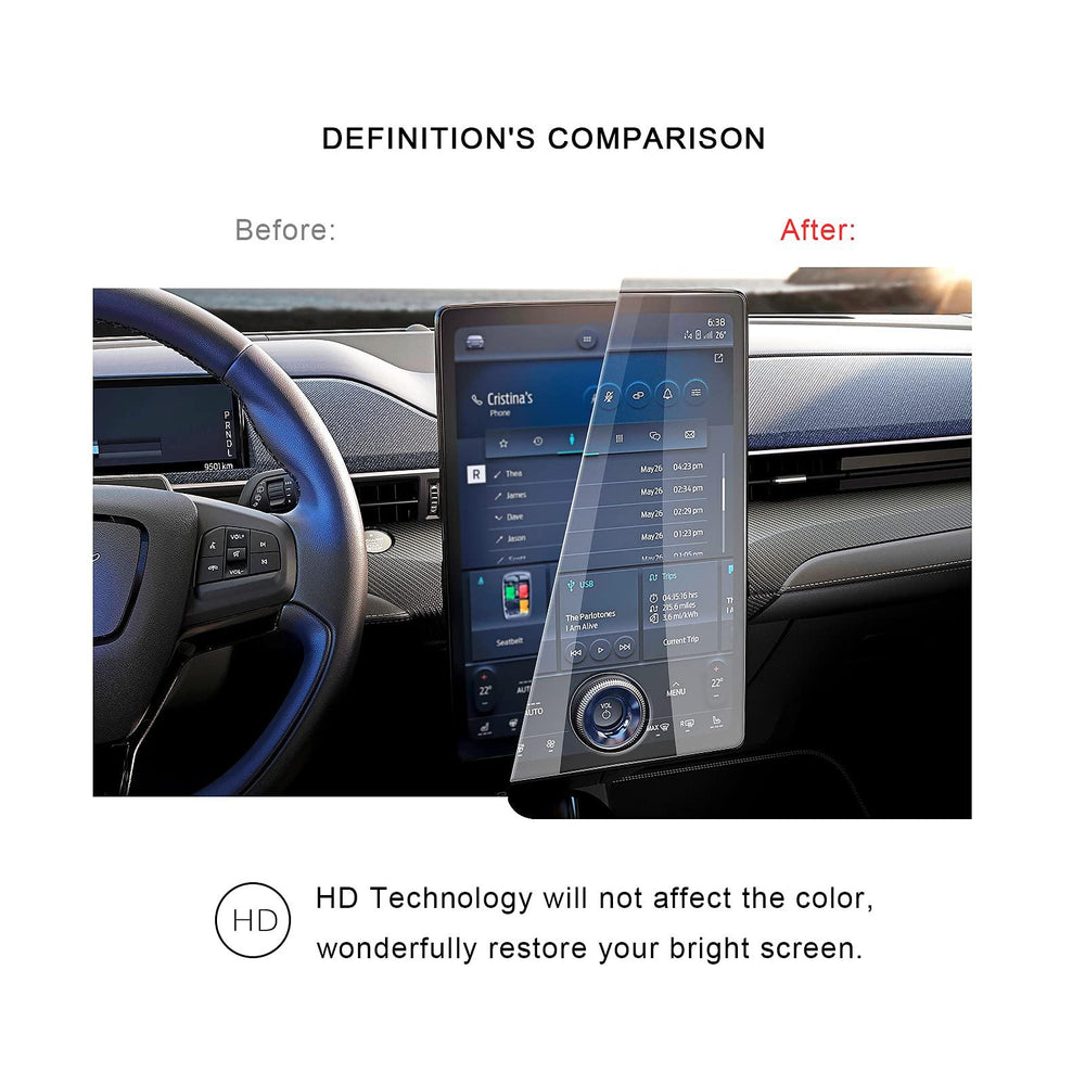 For Ford F 150 Mustang Mach-E Screen Protector 2021+