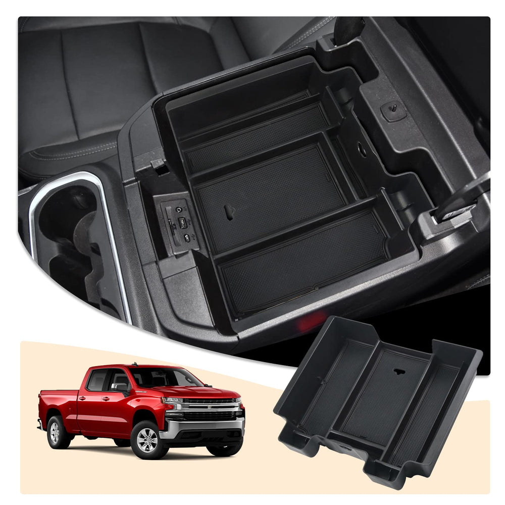 Chevy Silverado Center Console Organizer Tray 2019 2020 2021 2022