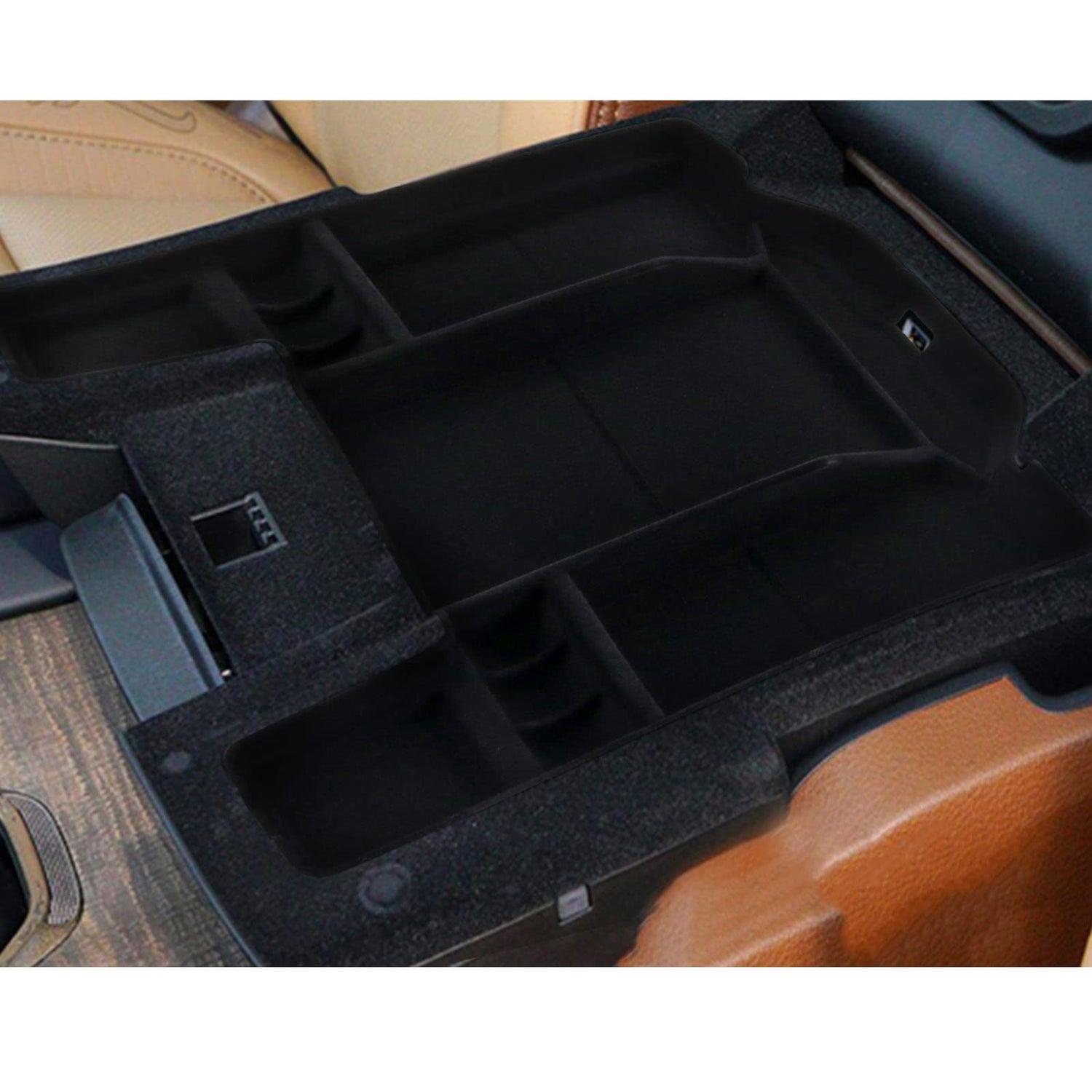 For Dodge RAM 1500 Center Console Organizer Tray 2019+